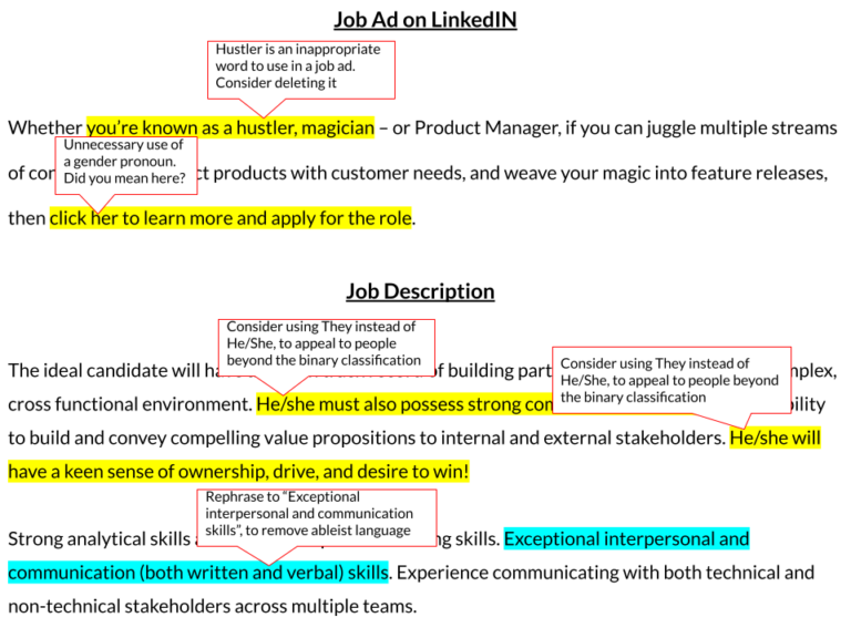 Inclusive Job Ads - How do you create them?